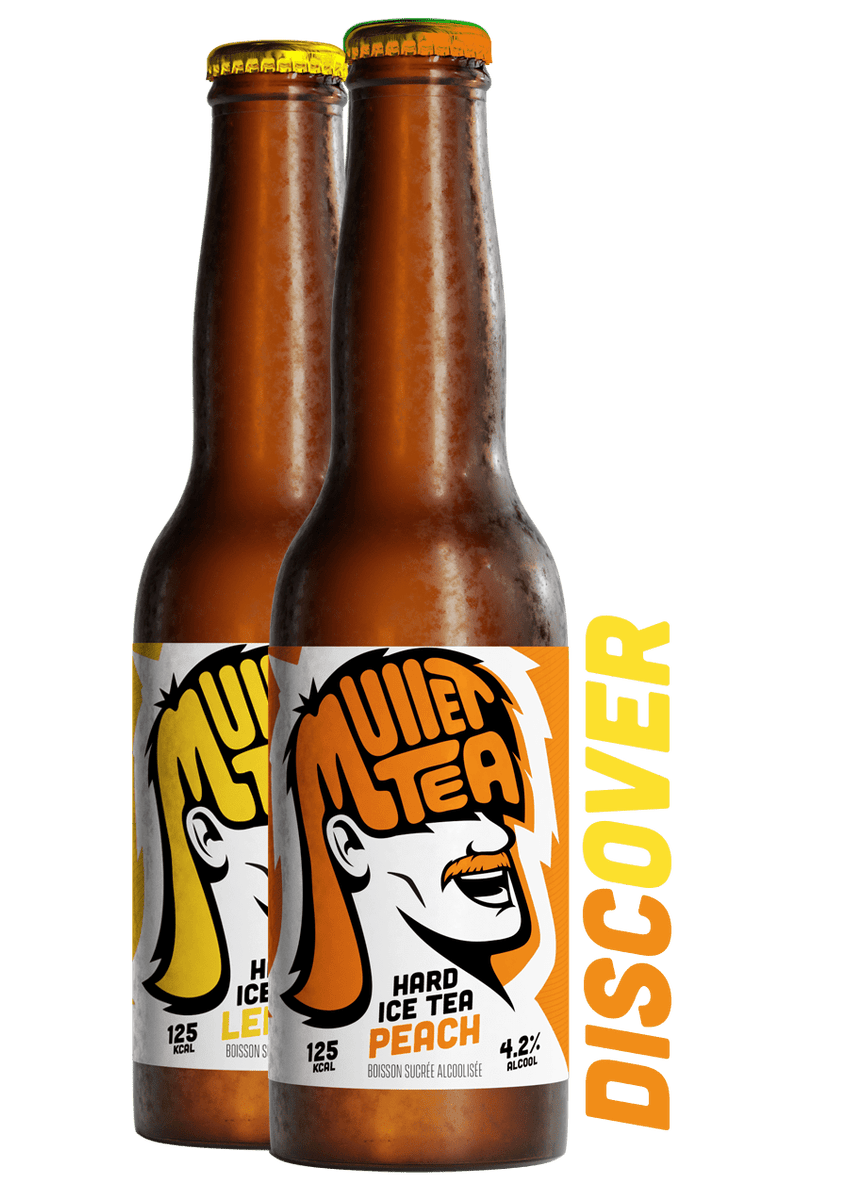 Mullet Hard Iced Tea - Pack découverte - 6x Lemon / 6x Peach – The ...